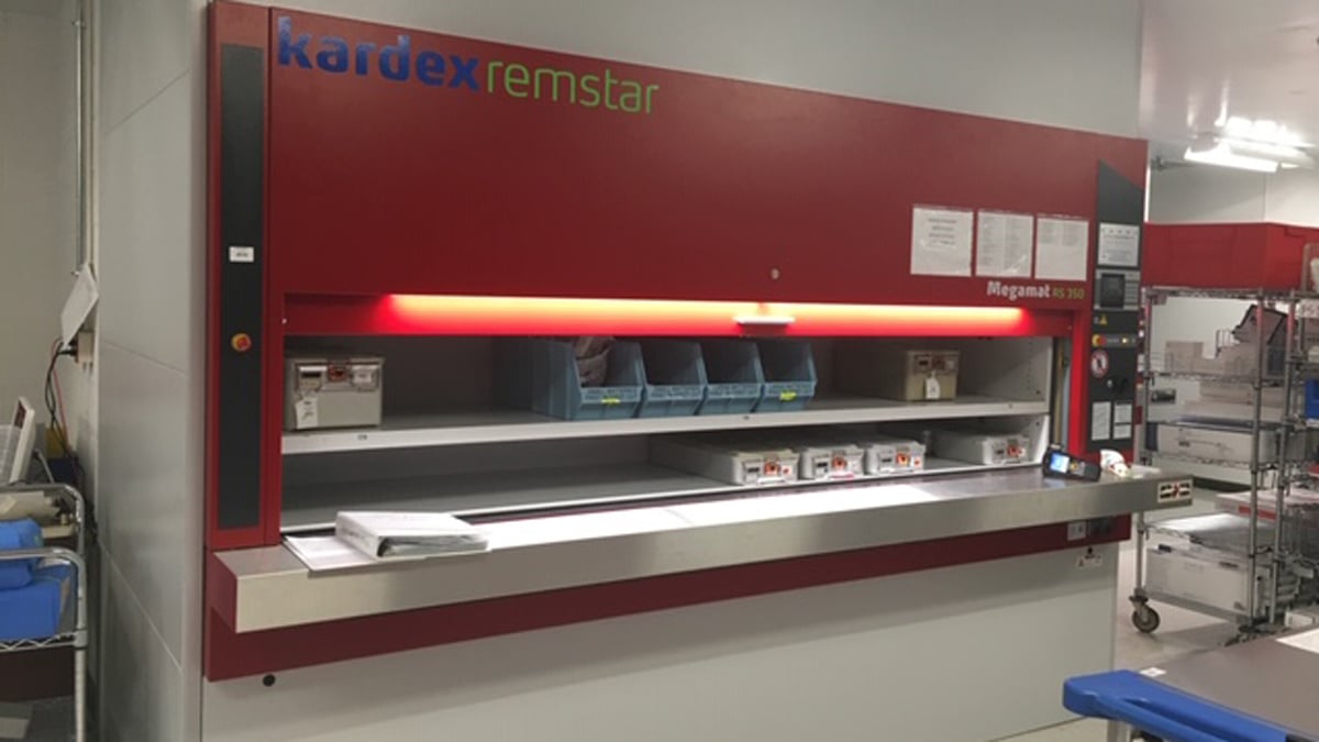 How an SPD Vertical Carousel Improves Your Sterile Storage Workflow